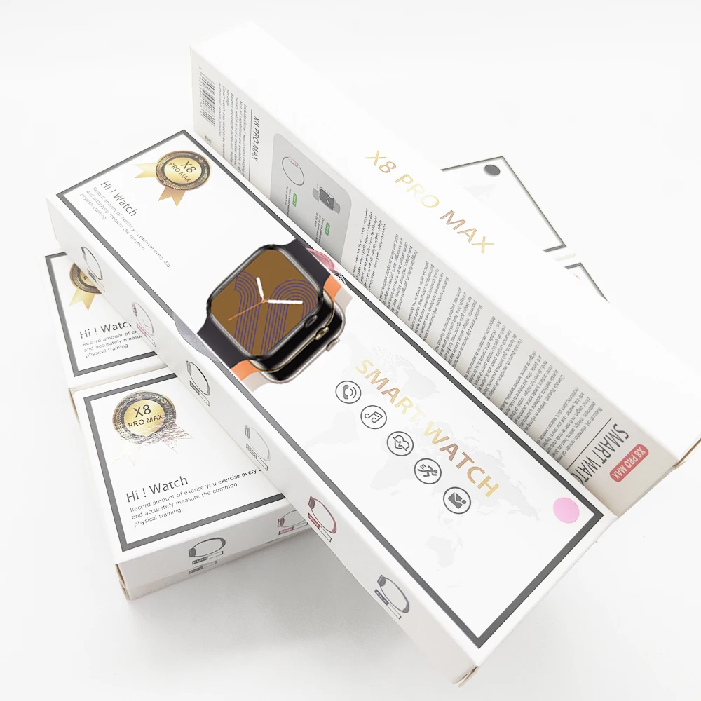 Smart Watch 2024 X8pro Max Sms Reminder Sports Mode Sleep Monitor Bt ...