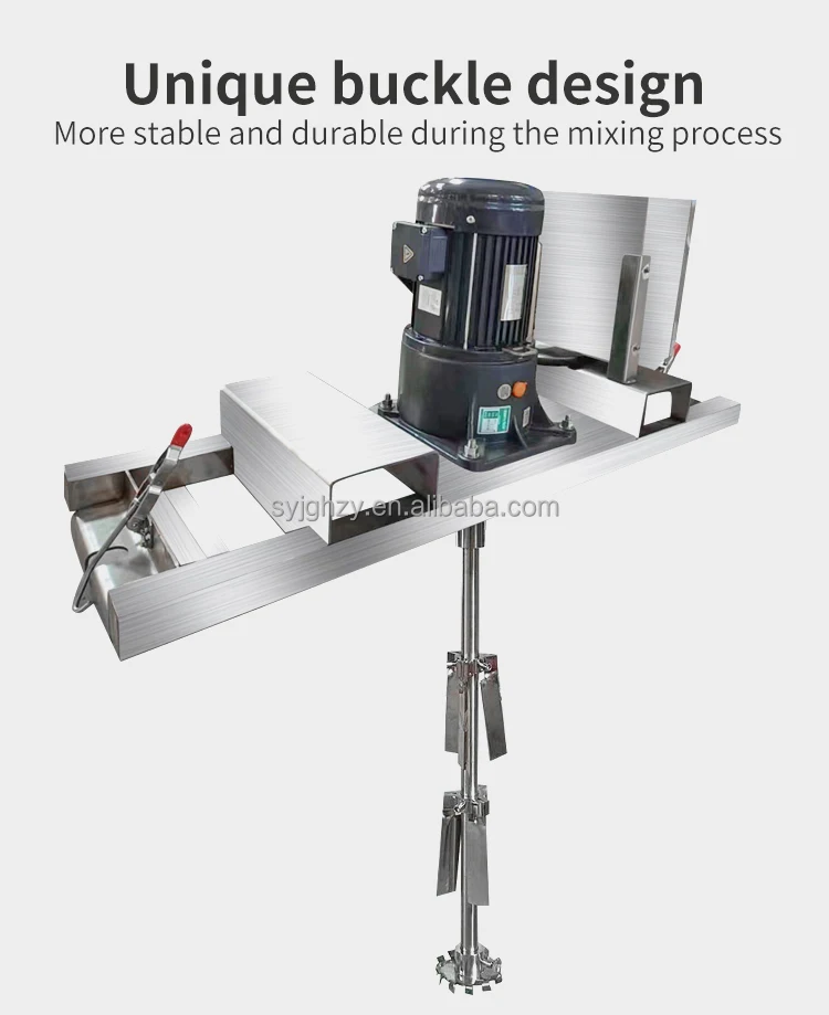 Liquid Telescoping Agitator Ibc Tank Barrel Mixer Strong Power Paint ...