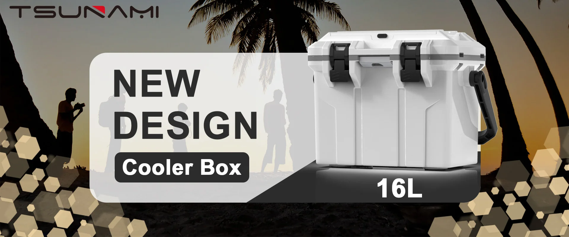 Tsunami New Design 16l Small Camping Cooler Box Ice Chest Coolers ...