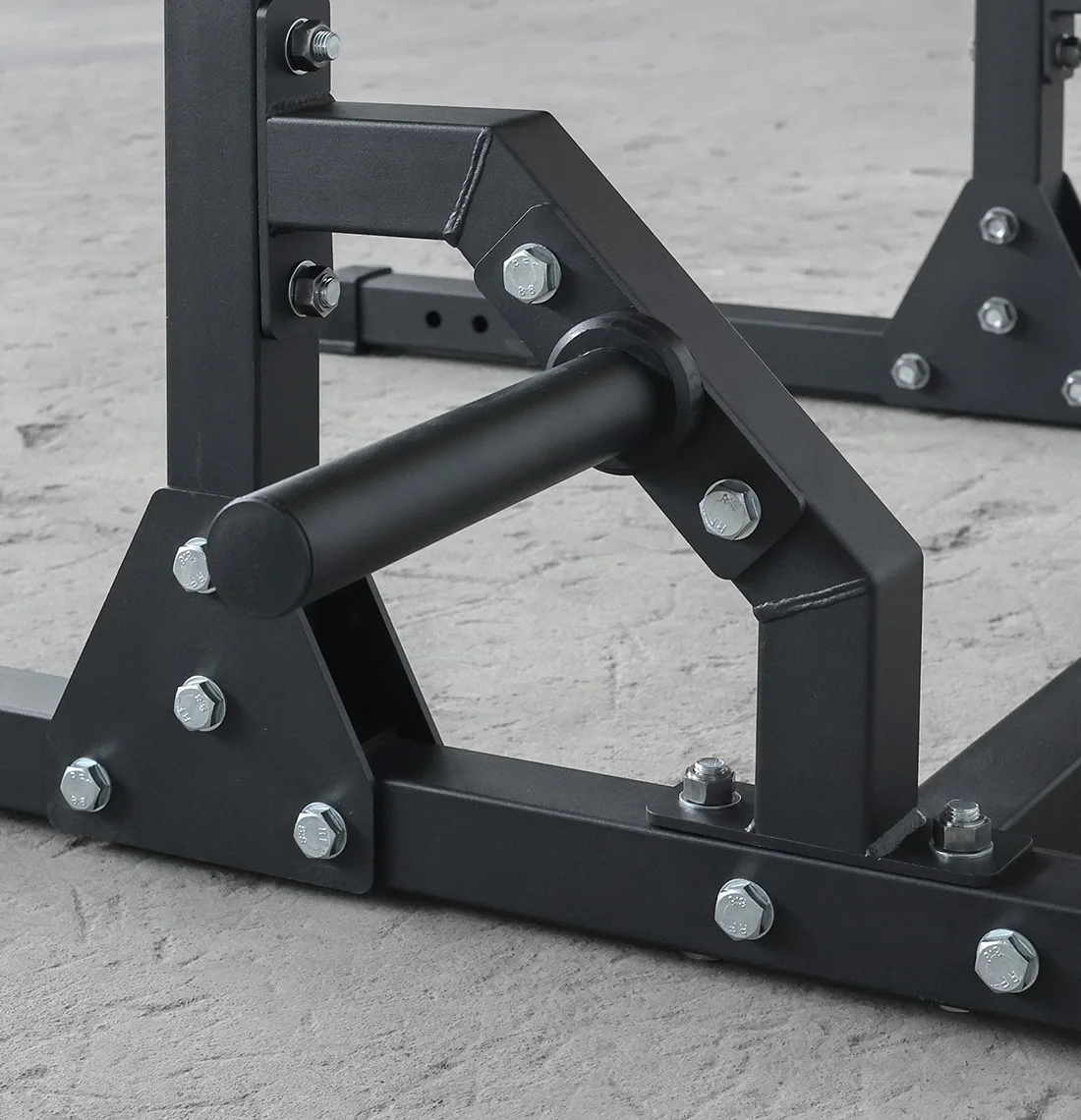 SMARTFIT Fitness Free Standing Standard Basic Squat Rack Stand with ...