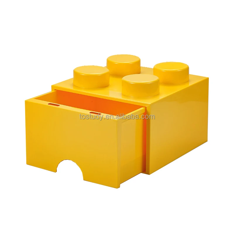 Drawer Type Brick Box Stackable Storage Containers - Decorative ...