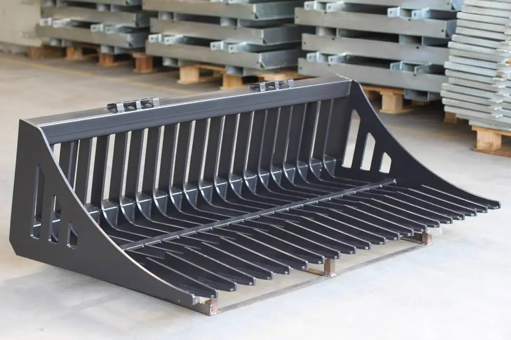 CF-SGB Heavy Duty Skid Steer Loader Bucket with Reinforced Design for ...