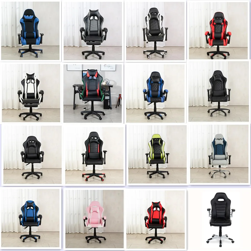 Gaming Gaming Chair Gamer Computer Chair Pu Leather Led Lighting ...