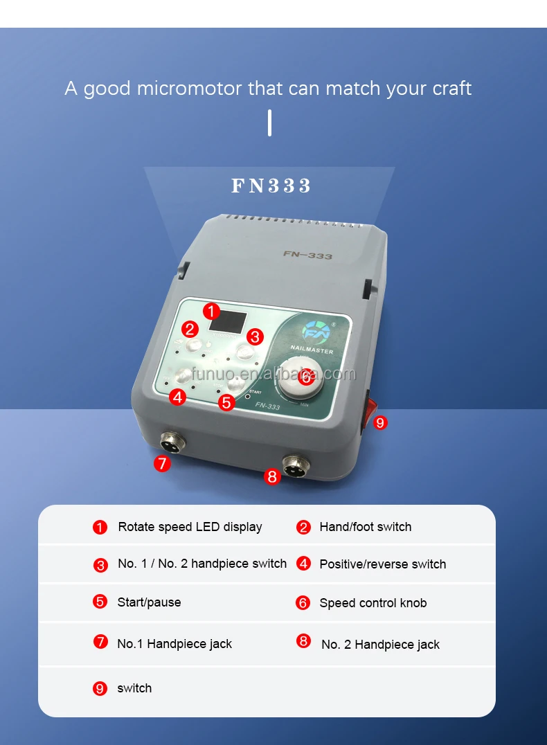 240W 90000rpm Dent Brushless Micromotor Handpiece Electrico LED Micro ...