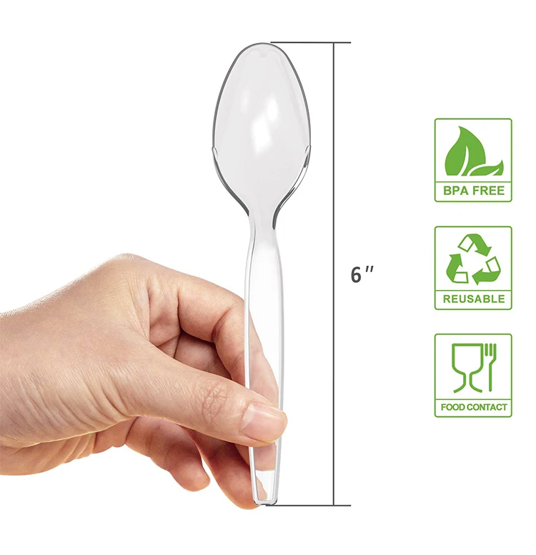Ps Disposable Plastic Spoon And Fork,Disposable Chinese Spoon,Ps ...