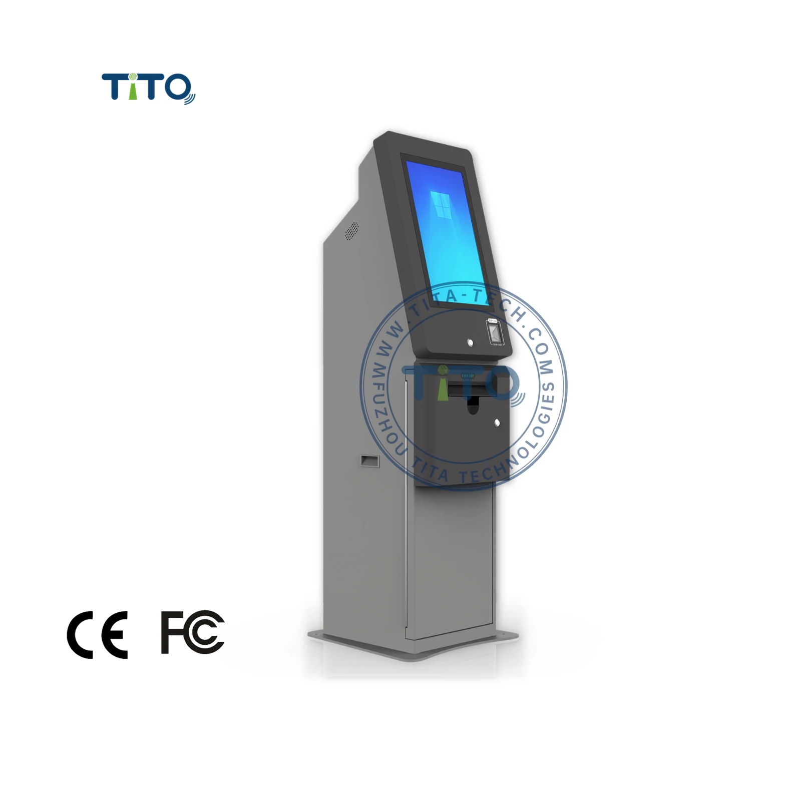 Self-Service TITO Ticket Redemption Kiosk for Casinos and Gaming ...