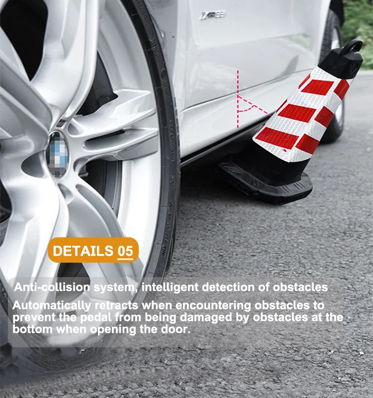 Aluminum Alloy Retractable Power Board Steps Side Step Electronic Power ...