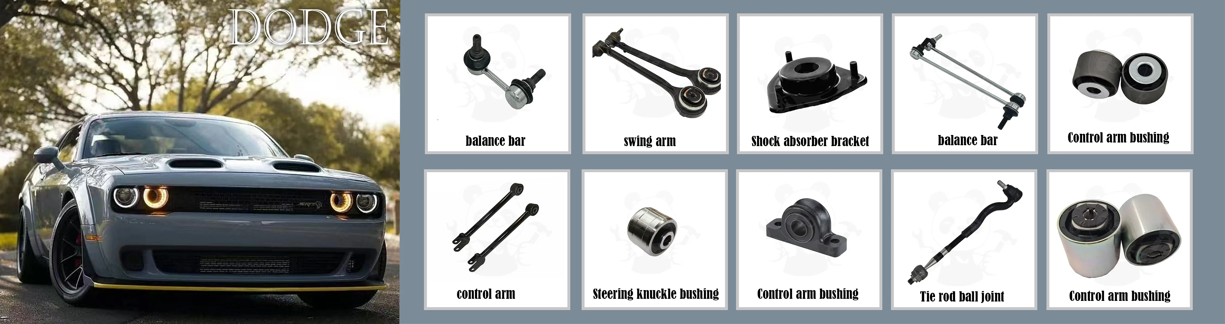 Front Lower Left Control Arm For Chrysler 300 2011-2019 Dodge Charger ...