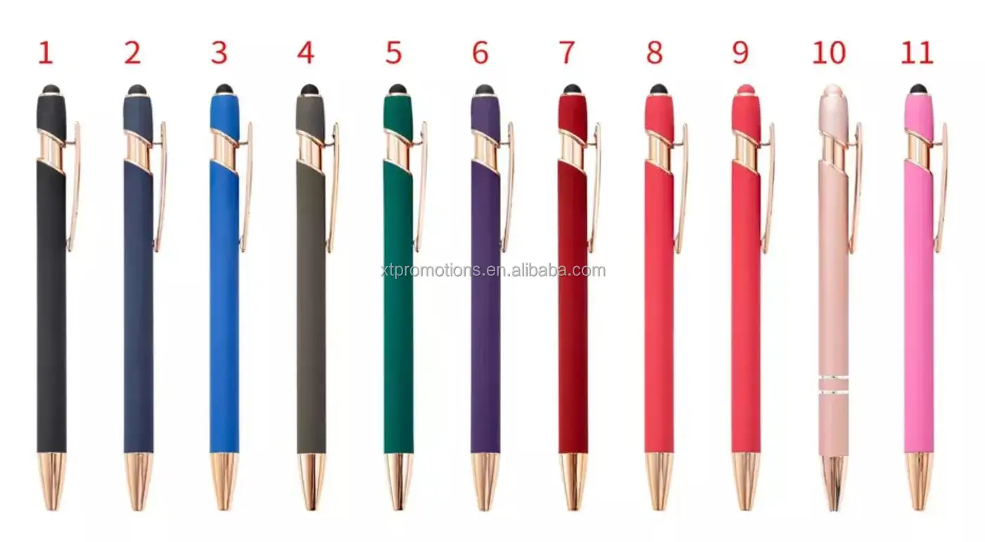 Multifunctional Stylus Soft Touch Screen Pen 2 in 1
