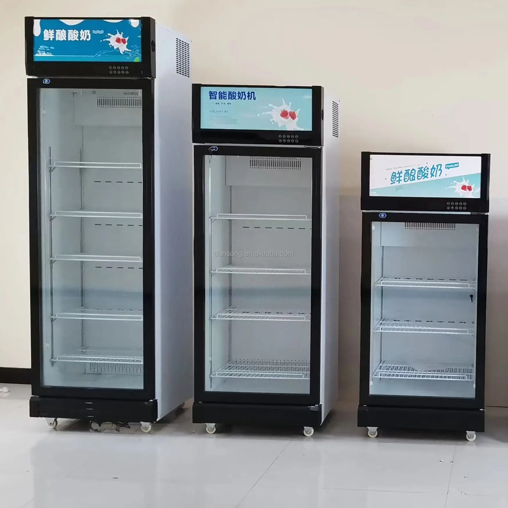 Supermarket Commercial Display Refrigerator Chiller Freezer Led Light ...