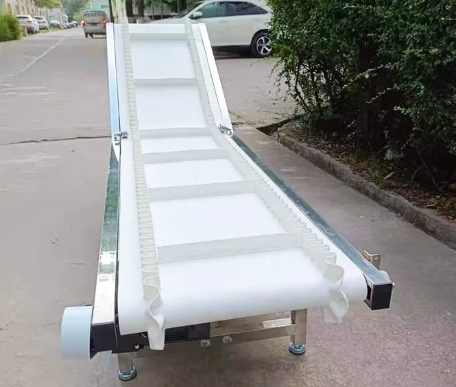 Easy to Clean Food Grade PU Conveyor Belt Food Transporting Assembly ...