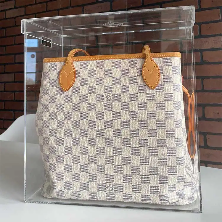 Custom Clear Acrylic Bag Case Perspex Handbag Display Box - Buy Acrylic ...