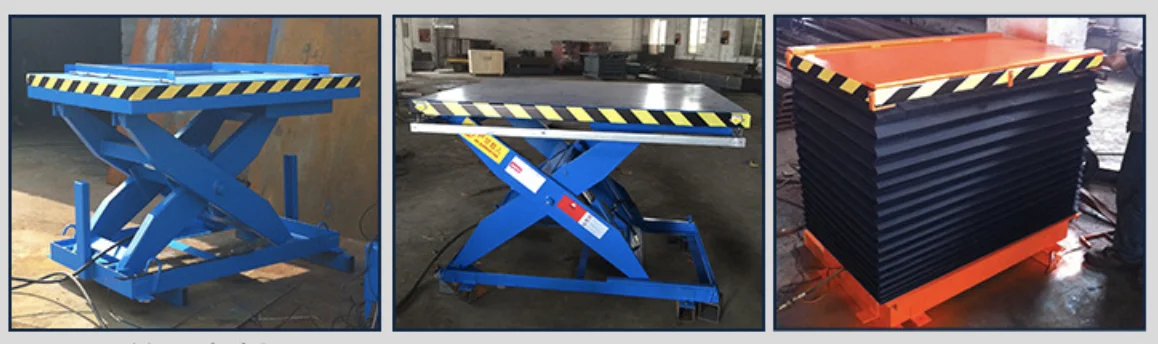 Hydraulic Scissor Electric Lift Tables Scissor Lift Platform Table ...