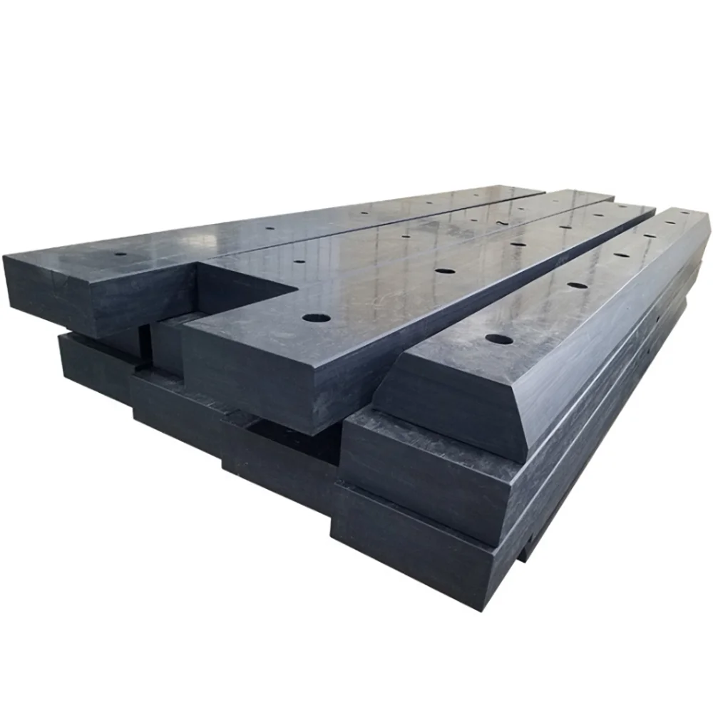 Pe1000 Uhmwpe Plastic Marine Fender Facing Pad Dock Guard Slide Board ...