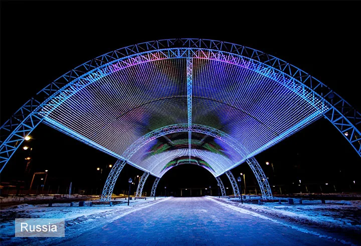 Facade Lighting SH LED P40 P50 P80 P100 Dots Programmable