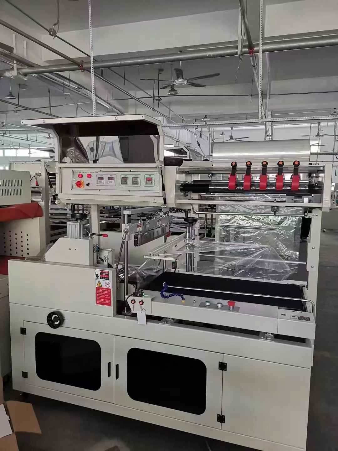 L-shaped Manual Semi-automatic Sealing and Cutting Machine for Heat ...