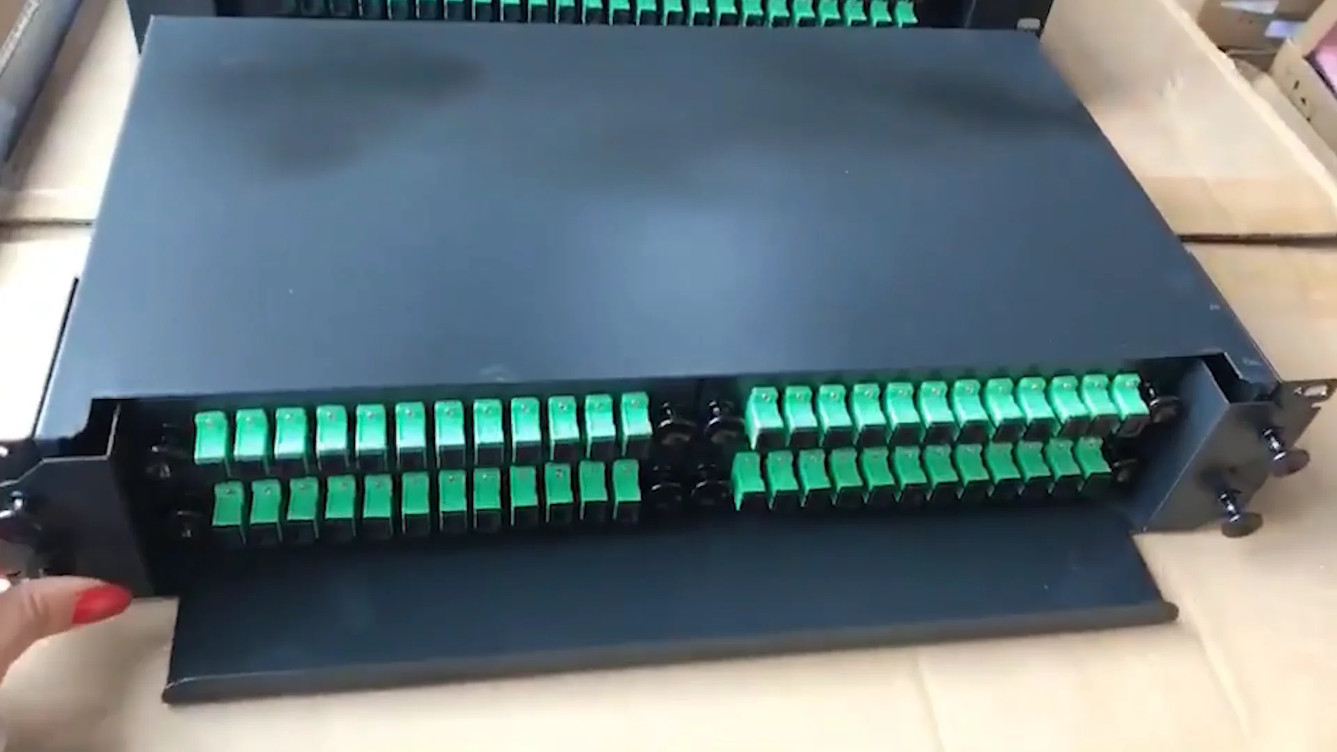 Indoor Distribution Frame Cabinet Patch Panel Rack Mount Fixed Type 24 ...