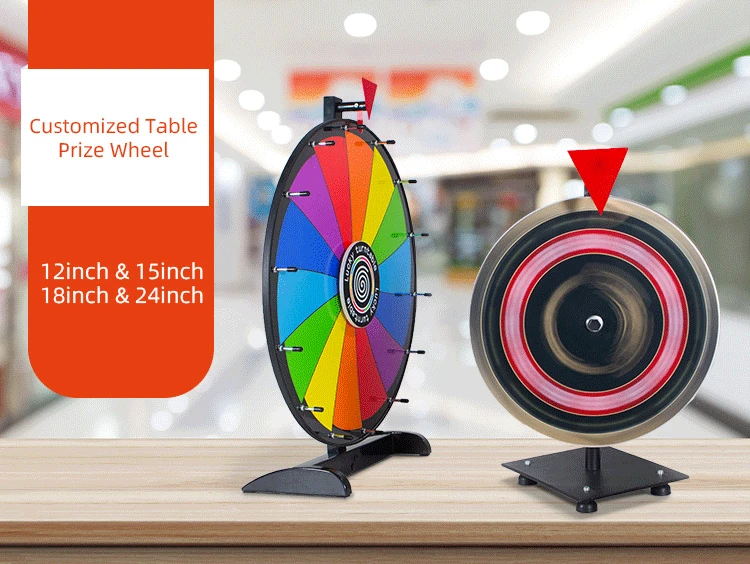 Fortune Prize Wheel For Sale With Folding Tripod Floor Stand Christmas ...