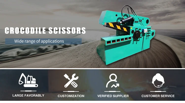 Hydraulic Cutting Machine/crocodile Scissors/scrap Metal Recycling ...