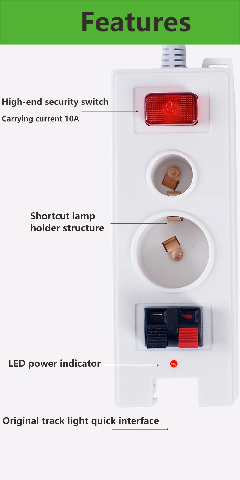 LED 4 Ports Test Lamp Stand - Quick & Reliable Light Test