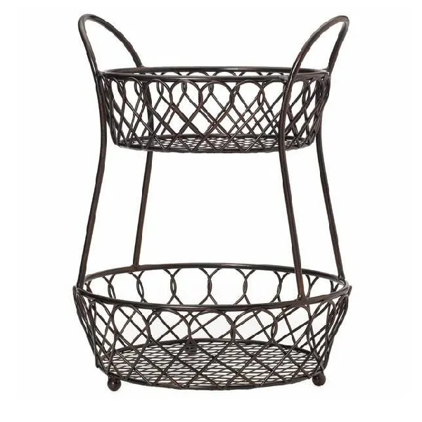 Handmade Basket For Dining Table Storage Home Decor Fruit And Vegetable ...