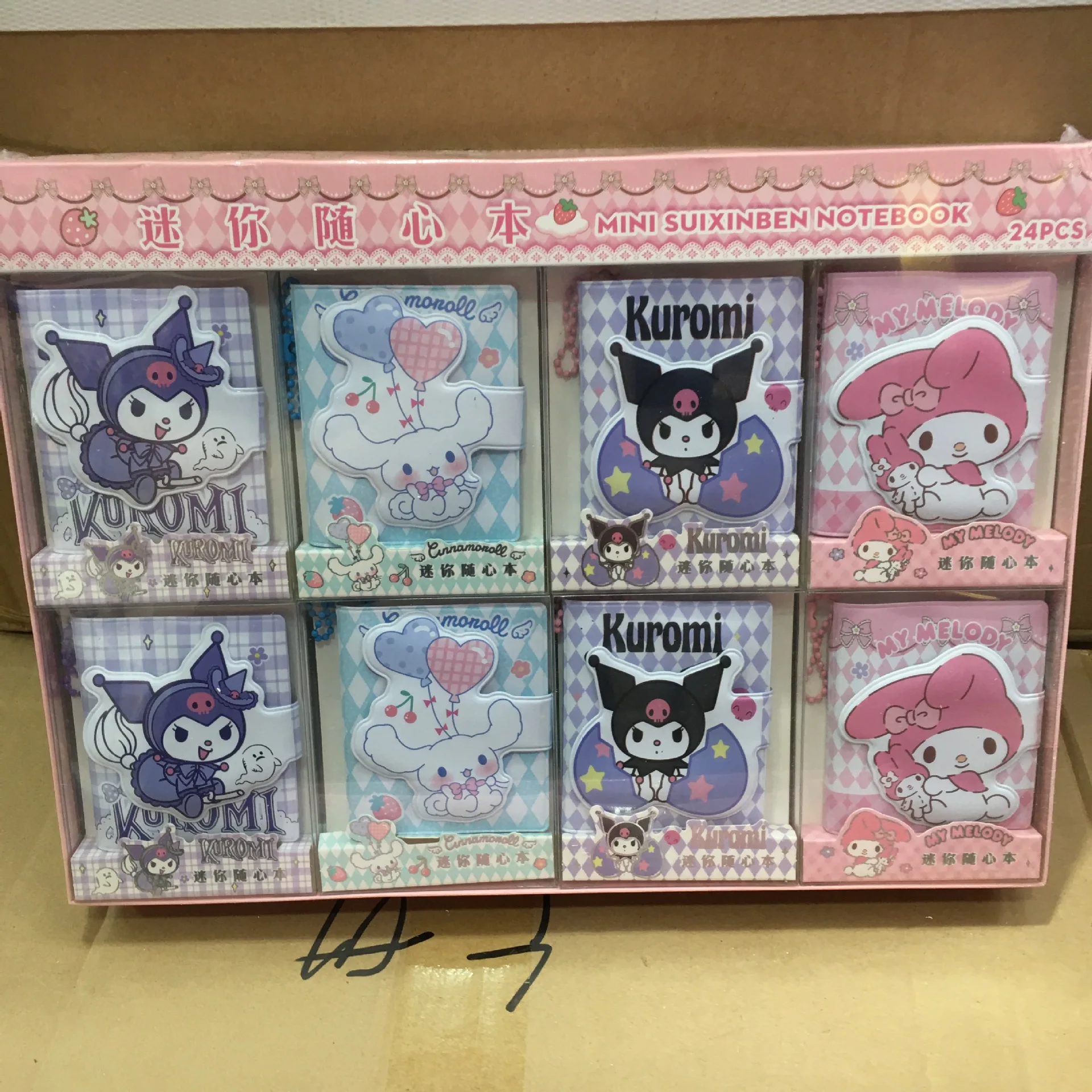 San-rio Kuromi Mymelody Cinnamoroll Notebook San-rio Series Students ...
