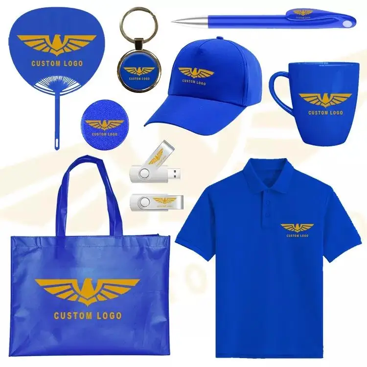 2024 Corporate Umbrella Gift Set Custom Tote Bag Promotional Items ...