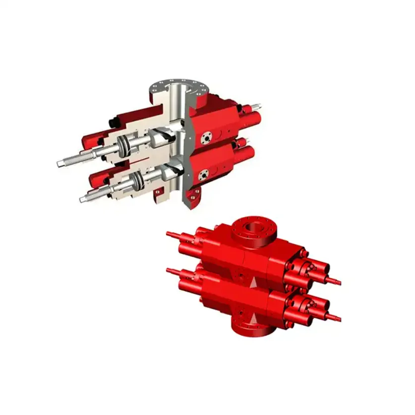 Api 6a Shaffer Double Blowout Preventer Ram Bop Wellhead Equipment Mud ...