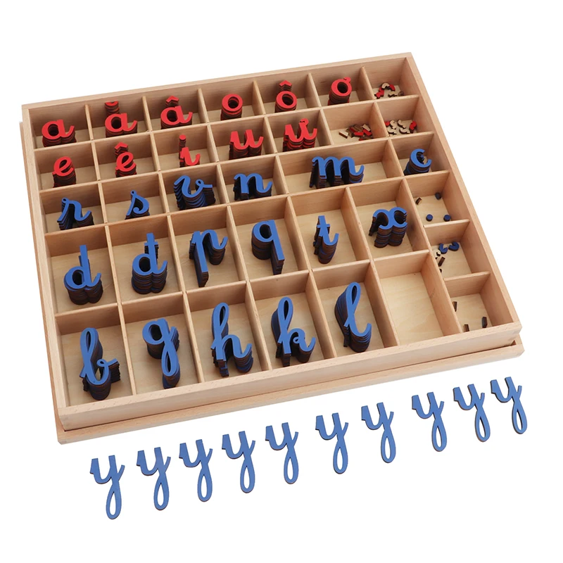 La605 Kids Wooden Educational Children Language Toy Vietnamese Cursive ...
