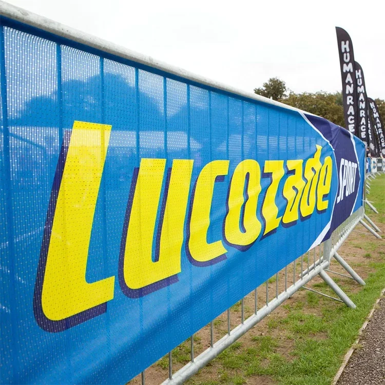 Outdoor Hanging Polyester Mesh Banner Sport Event Advertising Custom ...