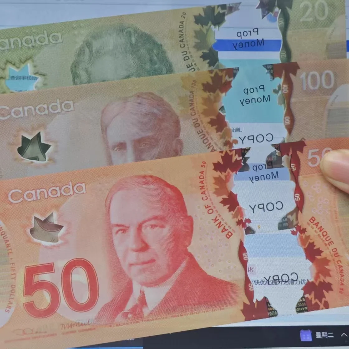 Clear Window Transparent Movie Polymer Canadian Prop Money Canada ...