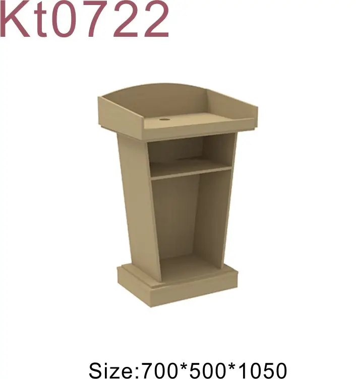 Modern Wood Pulpit Podium Stand For Church School Cheap Lectern Podium ...