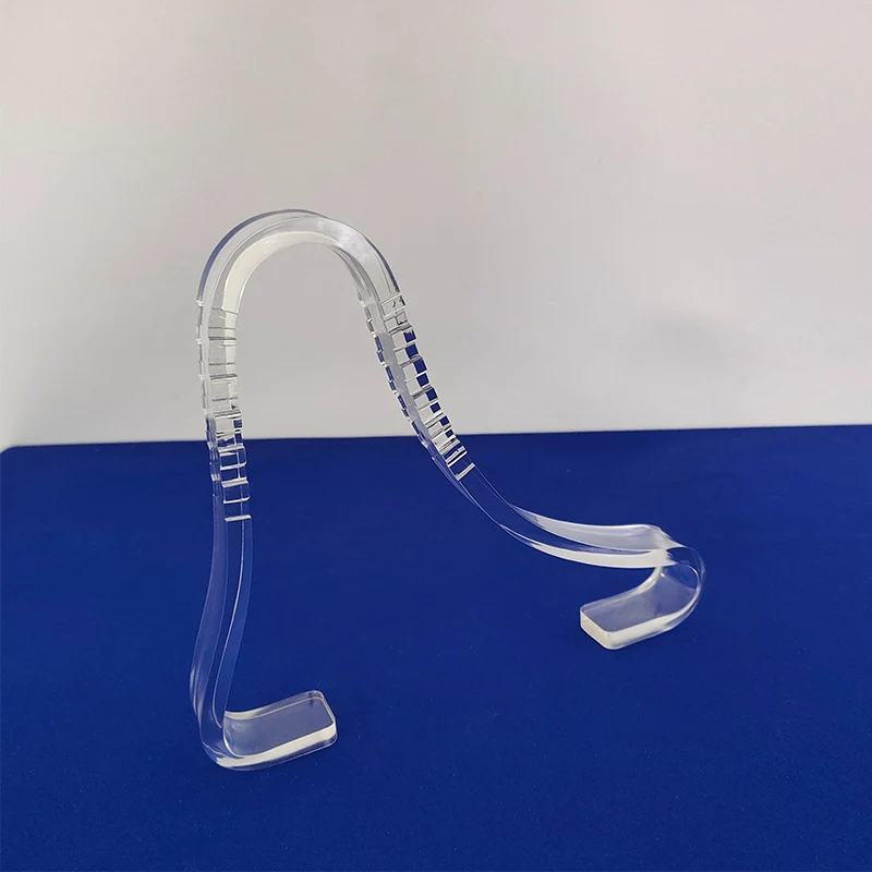 Clear Acrylic Shoe Display Stands - Durable & Eco-friendly