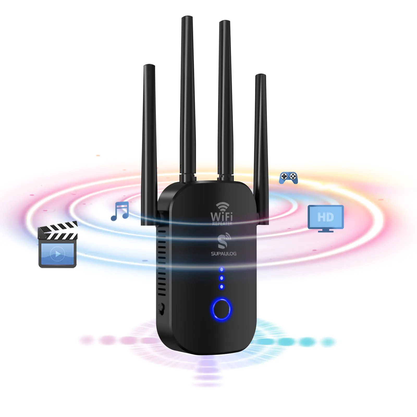 2023 Newest Model Dual Band 1200mbps High Speed Network Amplifier ...
