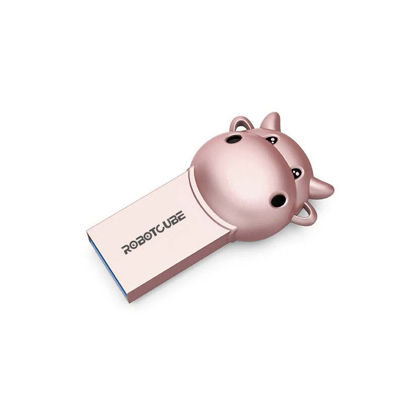 Hot Selling High Quality Cute Bull-shaped Metal Usb Flash Drive 1gb 2gb ...