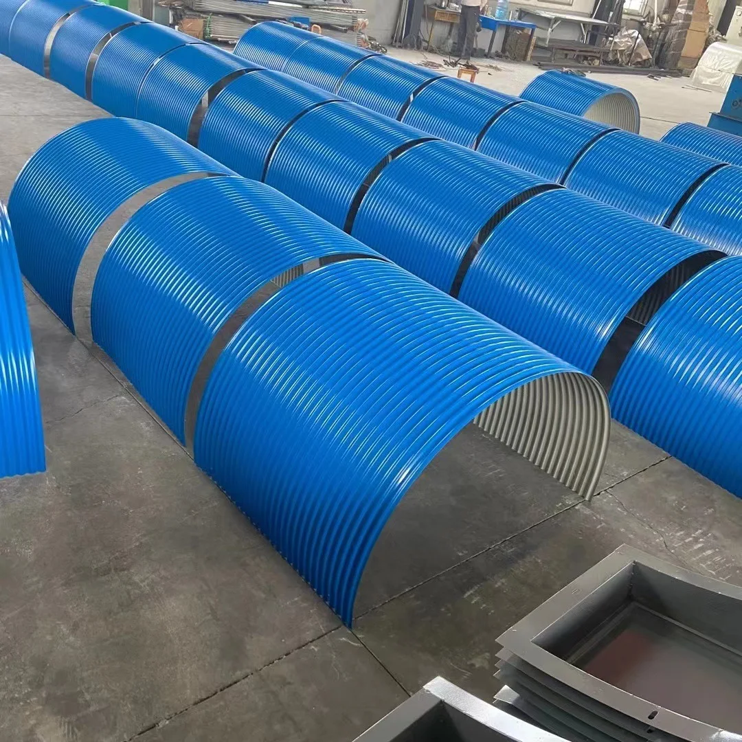 Conveyor Belt Hood Rain Protection Cover Using For Trough Belt Conveyor ...