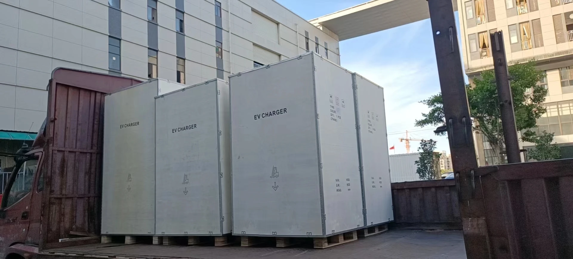 30kw Ccs2 Gun Dc Ev Charger Ac 32a Integrated Type 2 Charge Station For ...