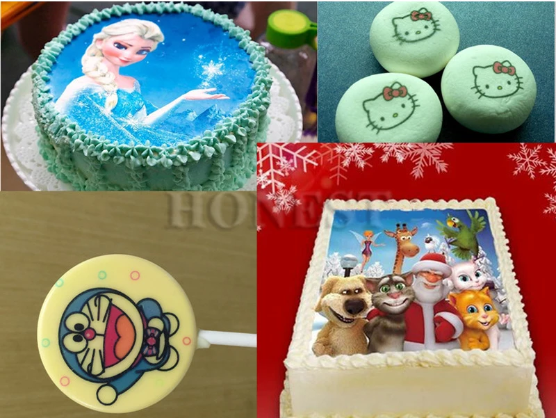 Simple Operation Cake Printing Machine / Cake Printer / Cake Decorating ...