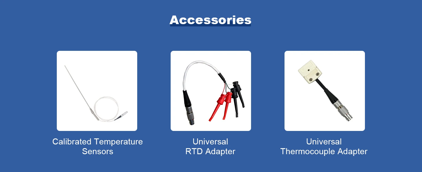 Industrial RTD NTC K T Type Reference Temperature Calibrator