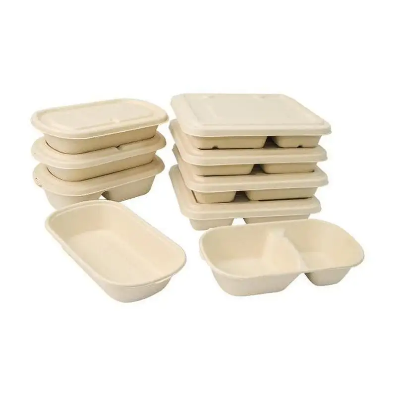 Disposable Food Storage Box Recyclable Tiffin 12 Pack Outdoor Cute Home ...