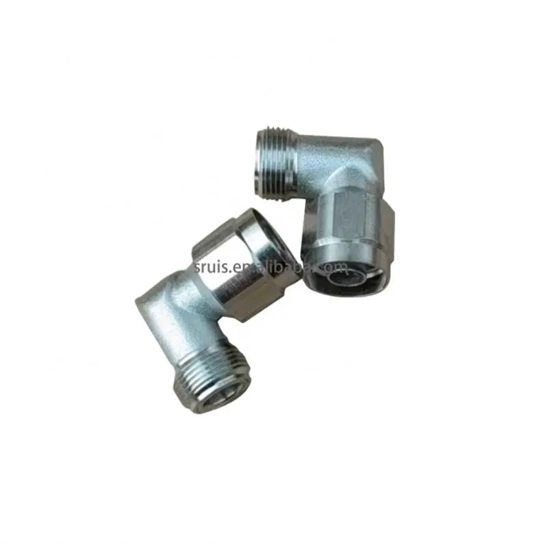 Low Loss Cable Connector Adaptor N Male To N Female Right Angle Adapter ...