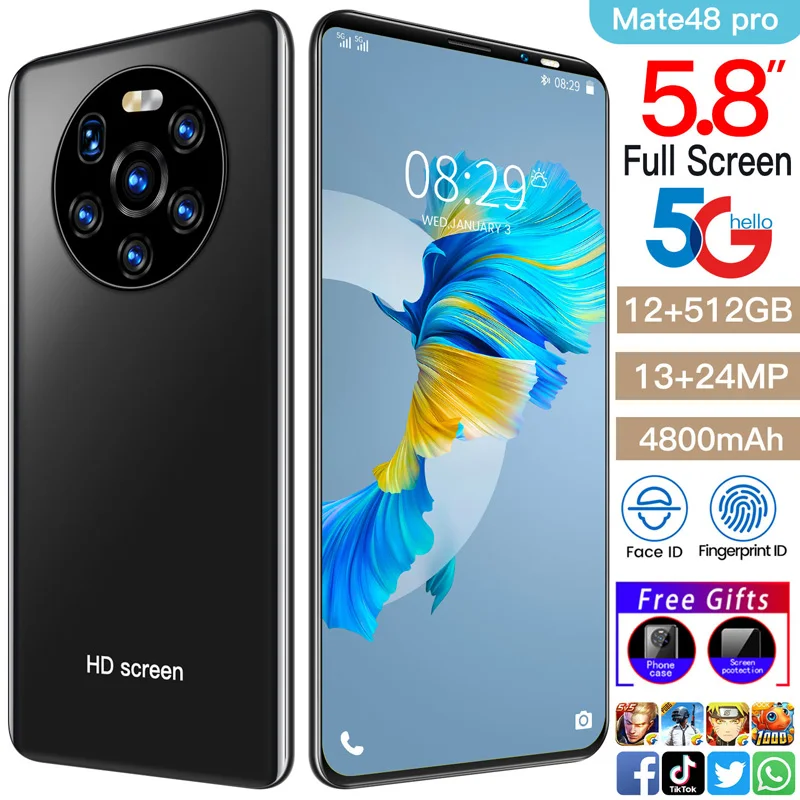 Shop Unlocked OEM Telephones - Cheap Smartphones 48 Pro