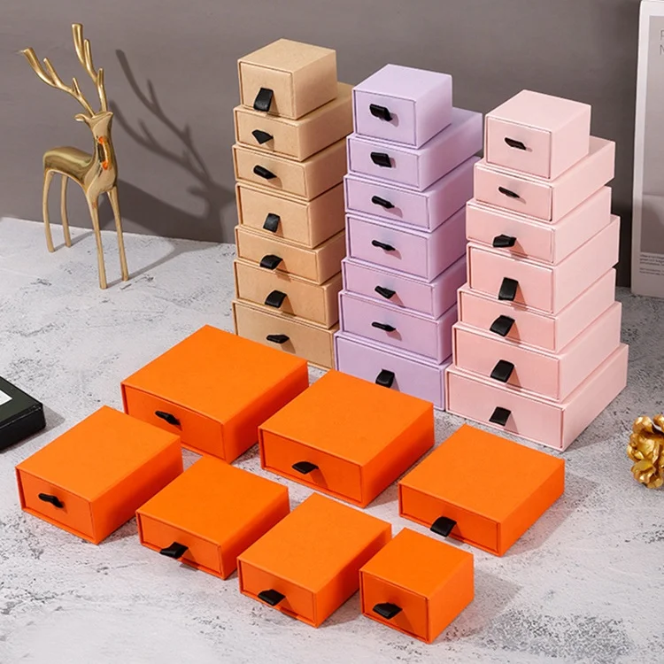 A1 Custom Jewelry Box Slide Out Drawers Rings Jewelry Storage Box ...
