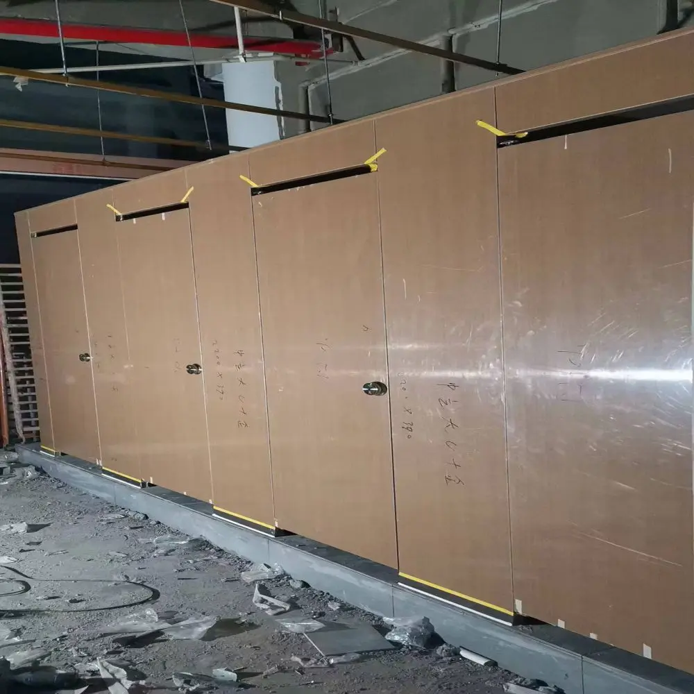 Waterproof 12mm 18mm Hpl Compact Laminate Panel For Toilet Partitions ...