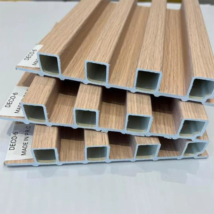 Customization Outdoor Plastic Hollow Square Tubes 3D WPC Decorative ...