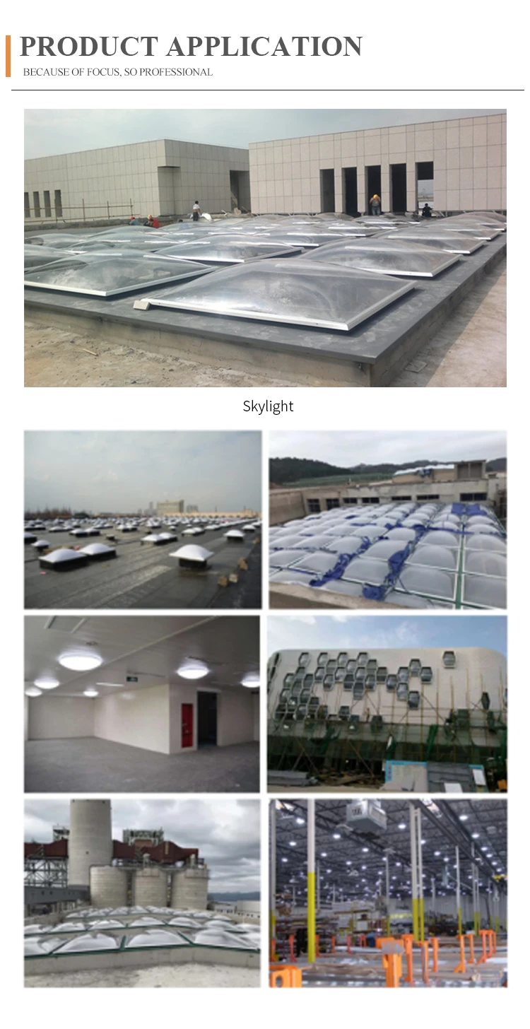 Durable Polycarbonate Skylights - Heat Resistant & Clear