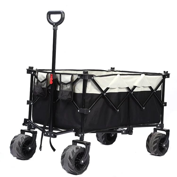 Camper Van Outdoor Trailer Camper Van Four-way Folding Cart Portable ...