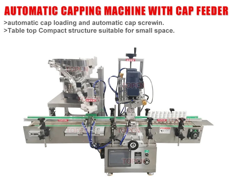 Automatic Bottle Cap Sealing Machine - Efficient & Reliable