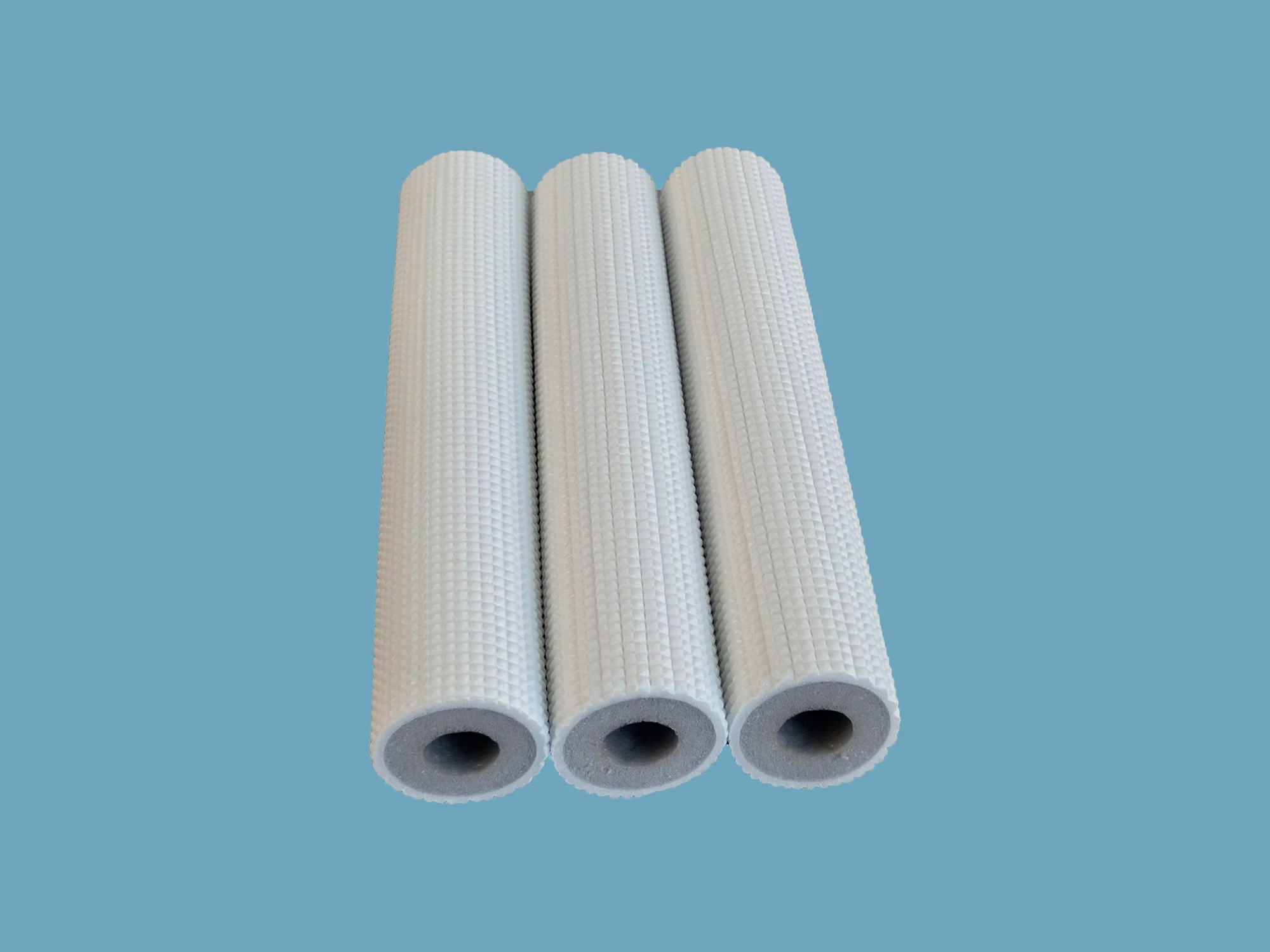 White Polyethylene Pipe Insulation for HVAC Efficiency