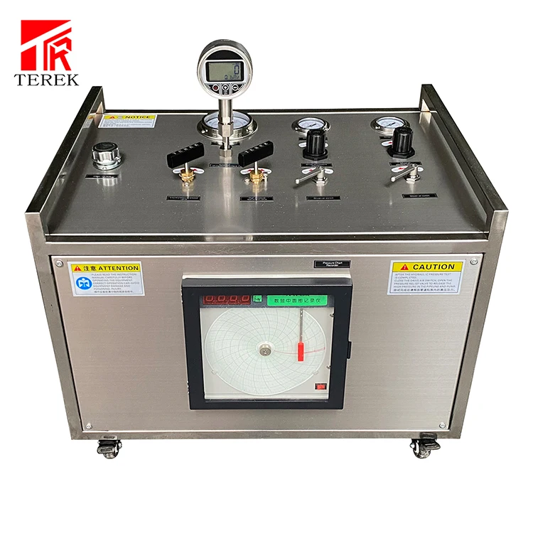Portable Hydraulic Diesel Injection Pump Test Bench With Round Chart ...
